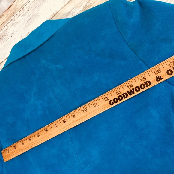 Baron Peters | Jackets & Coats | Vintage Baron Peters Turquoise Blue ...